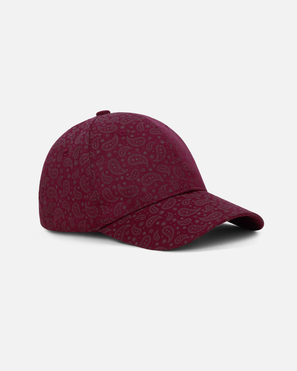 Buy FUROR Maroon Baseball Cap online - FAC23-041 – FURORJEANS