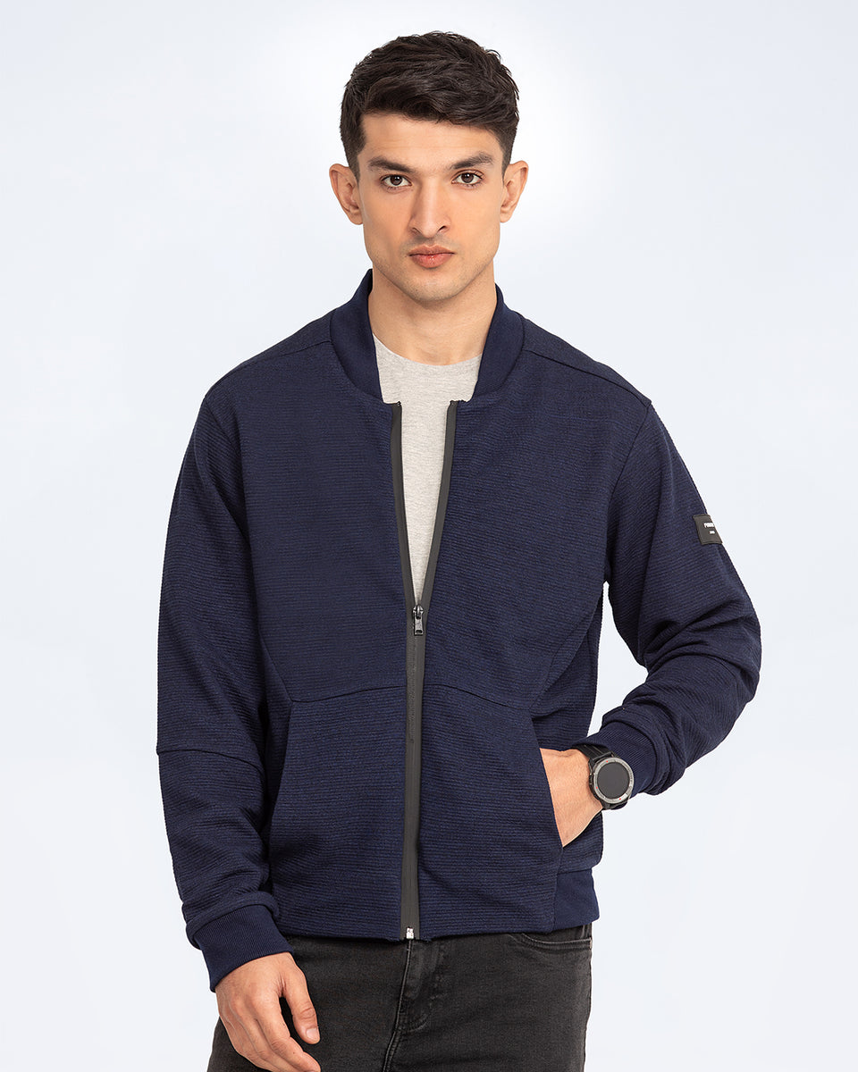 Buy FUROR Ottoman Textured Jacket online - FMTJK23-007 – FURORJEANS