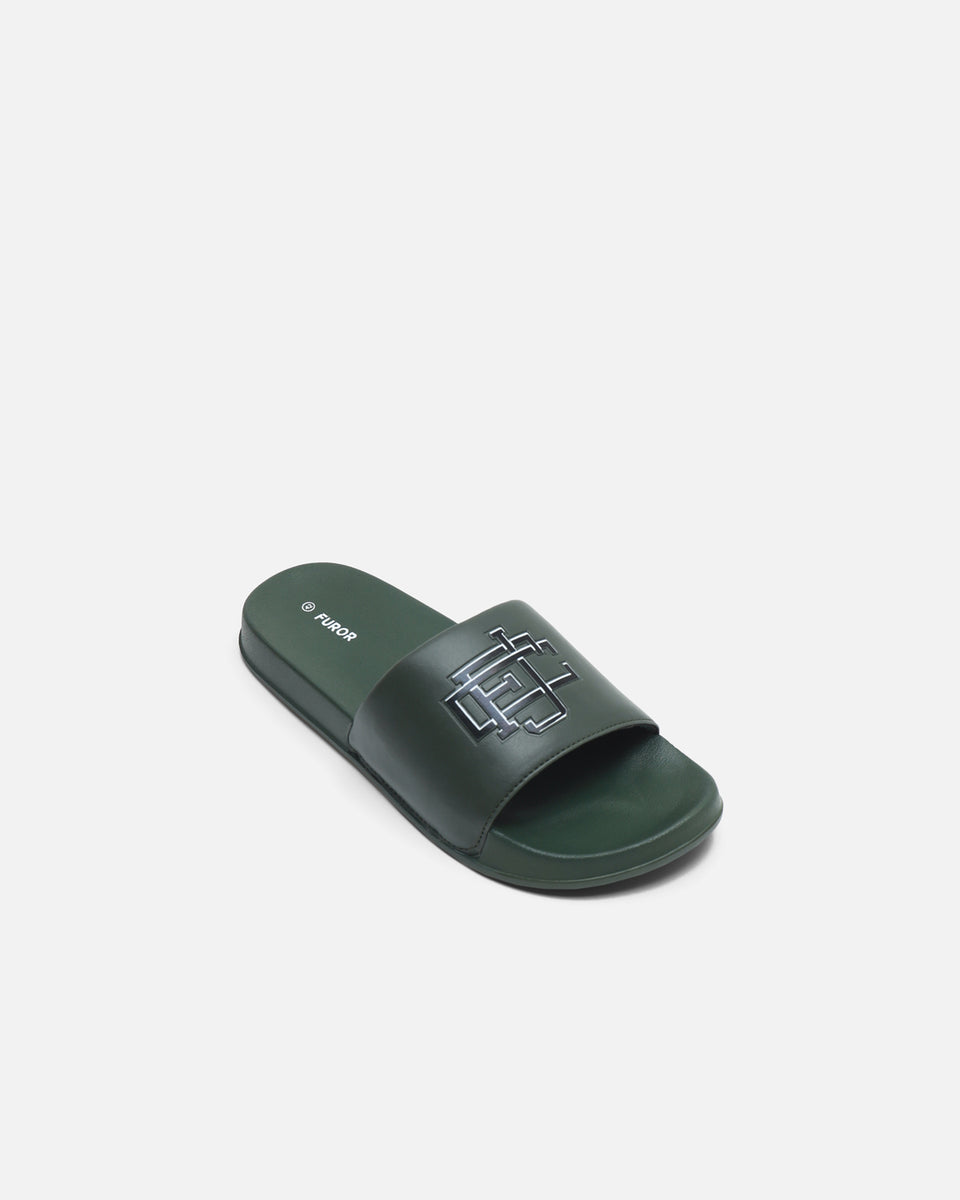 Buy FUROR Olive Slides online - FAMSD24-005